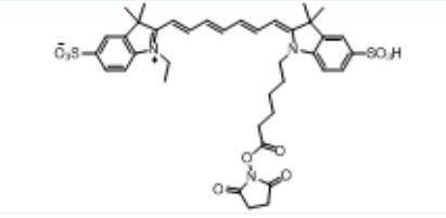 Sulfo Cy7 NHS ester，Sulfo-Cy7 NHS ester，磺酸基CY7琥珀酰亚胺，1603861-95-5的结构式-UDP糖丨MOF丨金属有机框架丨聚集诱导发光丨荧光标记 ...