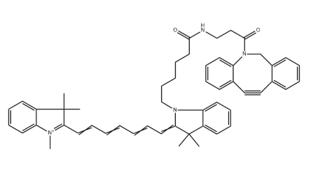 CY7-DBCO CY7-二苯基环辛炔 2253710-45-9的组成与应用-UDP糖丨MOF丨金属有机框架丨聚集诱导发光丨荧光标记推荐西安齐岳生物