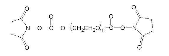 α,ω-二琥珀酰亚胺碳酸酯基聚乙二醇 NHS-PEG-NHS