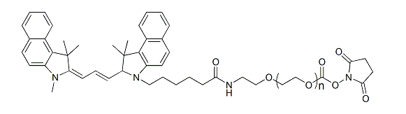 CY3.5-聚乙二醇-活性酯 Cy3.5-PEG-SC